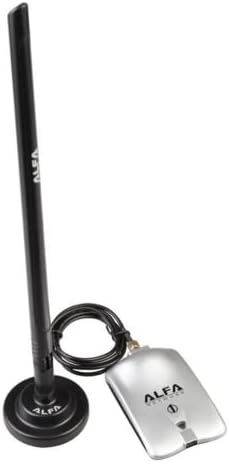 Alfa Wifi Adapter for Kali Linux with 10dBi with 2dBi Antenna ...