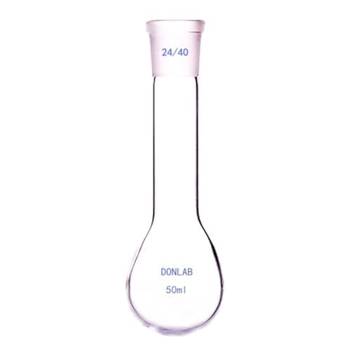 CMA-0050 Borosilicate Glass 50ml Kjeldahl Flask Long Neck Nitrogen ...