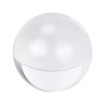 Amazon.com: uxcell 70mm Diameter Acrylic Ball Clear/Transparent ...