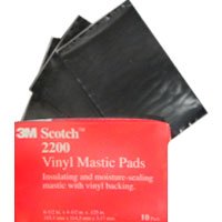 3M 2200 Scotch® Vinyl Mastic Pad Mil, 6-1/2" x 4-1/2": Electrical Tape ...