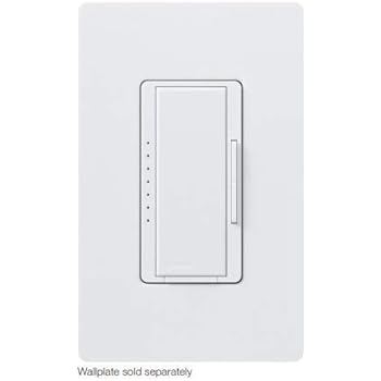 Lutron MA-PRO-WH C.L Pro Dimmer 250W LED, 500W INC/HAL, 400VA MLV, 500W ...