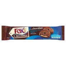 Fox's Chocolatey Chocolate Shortcake Biscuits 130G: Amazon.co.uk: Grocery