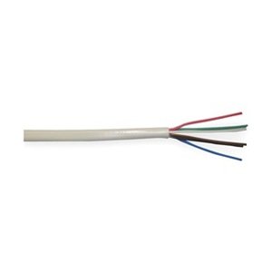 Wire, Unshielded, Plenum, 18/6, 1000Ft, Gray - Electrical Wires ...