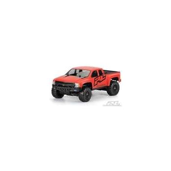 Amazon.com: Pro-Line Racing 338500 Chevy Silverado HD Clear Body for ...