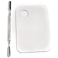 Amazon.com : Medium Mixing Plate with Spatula for Makeup by Pree ...