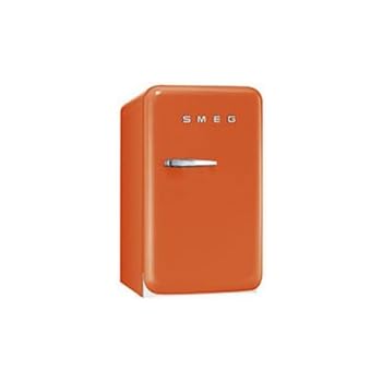 Amazon.com: Smeg 50s Retro Style Mini Right Hinge Orange Refrigerator ...