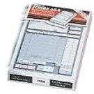 Rexel Twinlock Scribe 855 Sales Receipt 2 Part Refill, White (Pack of ...