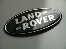 Amazon.com: Genuine Land Rover Black Oval Emblem Grille and Tail Gate ...
