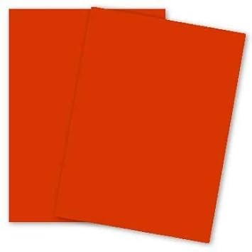 Amazon.com : Popular Tangy Orange 8-1/2-x-11 Paper Lightweight Multi ...