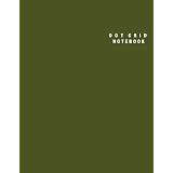 Amazon.com: Dot Grid Notebook: Large (8.5 x 11 inches) - 106 Dotted ...