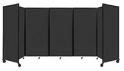 Versare Room Divider 360 Portable Wall Partition | 5 Panels Wide ...