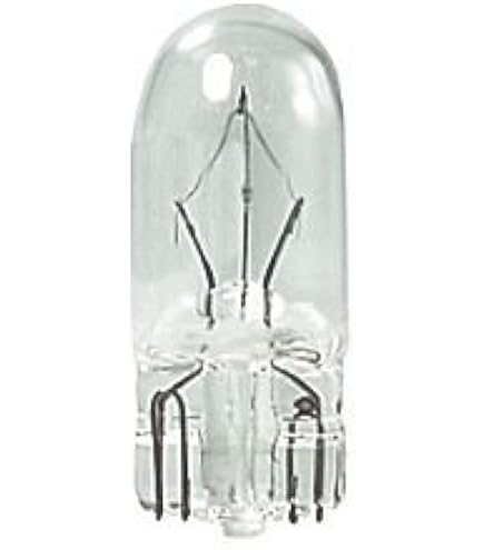 Futura 5w 10-Pack 5W T3 Xenon Bulbs - 24V Clear Rigid Loop Base (20,000 ...