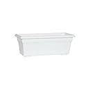 Amazon.com : Countryside Flower Box Planter, White, 18-Inch : Electronics