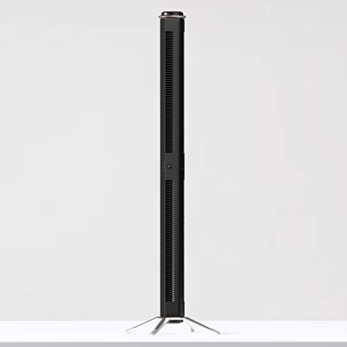Sharper Image AXIS 47 Airbar Tower Fan with Remote Control, Black ...