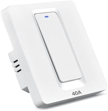 Tichondrius 40A Smart WiFi/Bluetooth Switch, Heavy Duty WiFi Pump ...