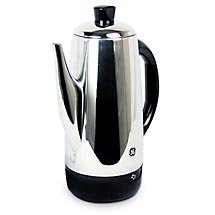 Amazon.com: Ge 12-cup Stainless Steel Electric Percolator: Electric ...