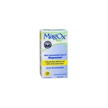 Amazon.com: Mag-Ox 400 Tablets, 120 tabs by Magox (Pack of 3): Health ...