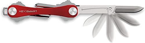 KeySmart Mini Knife - Keychain Pocket Knife, Compact Folding Boc Cutter ...