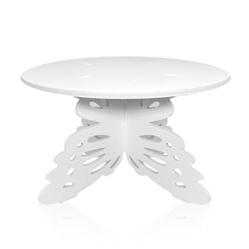 AOCEAN 12" Butterfly Cake Stand Butterfly PVC Cake Decorations with ...