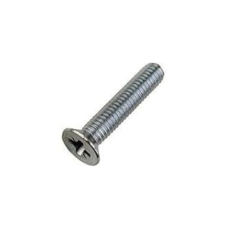 4mm Countersunk Machine Screws/Bolts M4 x 30mm (Including Head) A2 ...