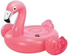 Intex Giant Mega Inflatable Flamingo Island Pool Float, Pink - 56288 ...