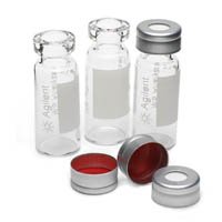 Agilent MS analyzed vial kit. Includes 2 mL clear crimp top vials with ...