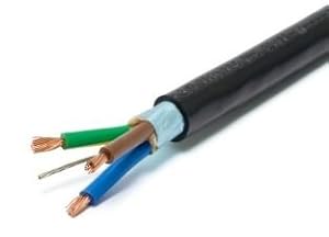 Amazon.com: Belden 19364 MAINS POWER CABLE 5M Wire / Cord 14AWG New ...