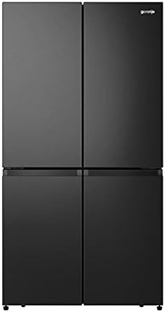Gorenje Freestanding 4 Doors Refrigerator , 611 Liters, Black,Nrm9181Sb ...