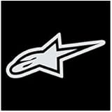 Amazon.com: Alpinestars White Sticker Decal: Automotive