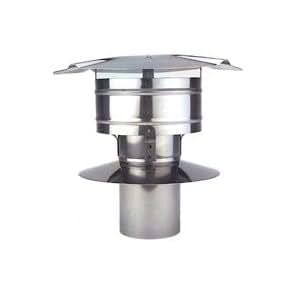 4" Z-Vent Rain Cap with Storm Collar - Ducting Components - Amazon.com
