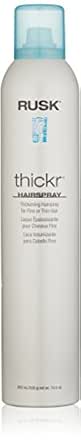 Amazon.com: RUSK Thickening Hairspray, 10.6 Oz, Extra-Hold Hairspray ...