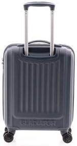 GLADIATOR Zebra 131008, Maleta cabina 55 cm, 37 Litros, Gris – BigaMart