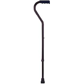Amazon.com: Walking Cane - Center balance cane with plastic finger grip ...