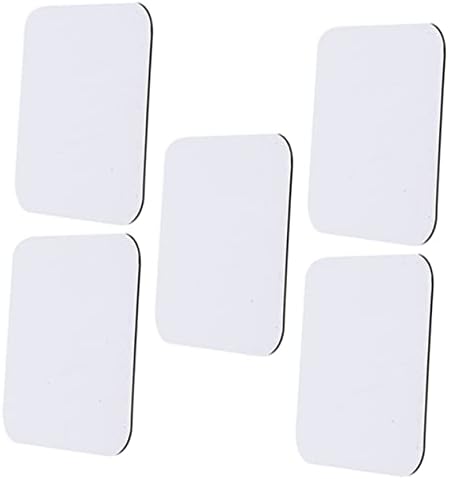 UTHCLO 5pcs Heat Transfer Material Blank White Magnets Square Magnets ...