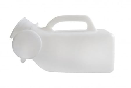Male Urinal Bottle with lid- ideal for home or travel -Can Be Used ...