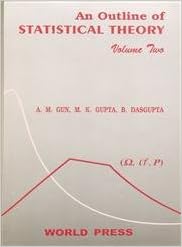 An Outline of Statistical Theory (Volume 2): Gun, A. M.: 9788187567813 ...