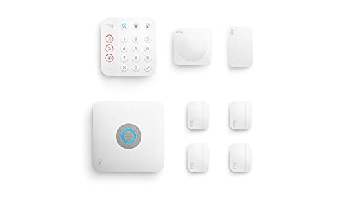 Ring Alarm Pro, 8-piece - built-in eero Wi-Fi 6 router and optional 24/ ...