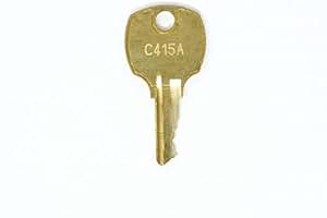 Amazon.com: C415A Keys-(2 Keys Only) for Stock Locks, Cam Locks ...