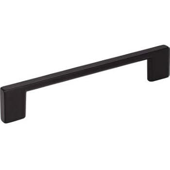 Jeffrey Alexander 635-128MB Sutton Pull, Matte Black - - Amazon.com