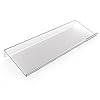 Computer Keyboard Stand-Clear Acrylic Keyboard Tray with Rubber mat ...