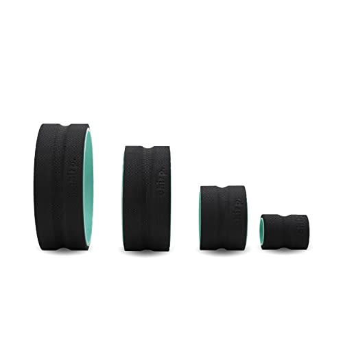 Chirp Wheel Back Stretcher W/Foam Padding, Set Of 4 Body Roller - 12 ...