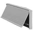 CRL Satin Anodized No-Draft 3" x 11-1/2" Mail Slot for Glass - Door ...