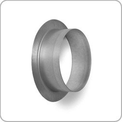 Flanged spigot, 100mm diameter, ducting, hydroponics, ventilation ...