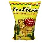 Amazon.com: Julio's Freakin Hot Seasoned Corn Tortilla Chips - 9 oz ...