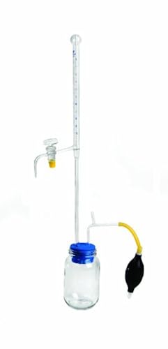 American Educational Borosilicate Glass 10mL Automatic Burette, with ...