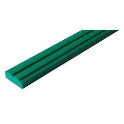 Plastic guide rail 65 x 15 x 1000mm for double-strand roller chain 16B ...