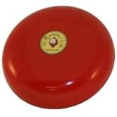 Red Fire Alarm Bell, 6 Inch 120 Volt AC - Amazon.com