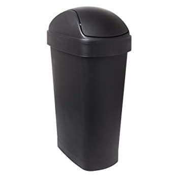 Amazon.com: Umbra Flippa 8 Gallon Large Rectangular Kitchen Trash Can ...