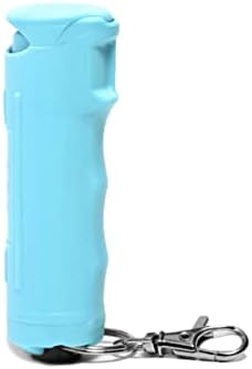 Kuros! by Mace Brand Pocket Pepper Spray (Teal) – 10’ Powerful Pepper Spray with Flip Top Safety ...
