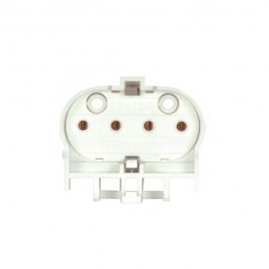 Satco 2G11 Shunted Horizontal Snap-In Fluorescent Lamp Holder - 80160 ...